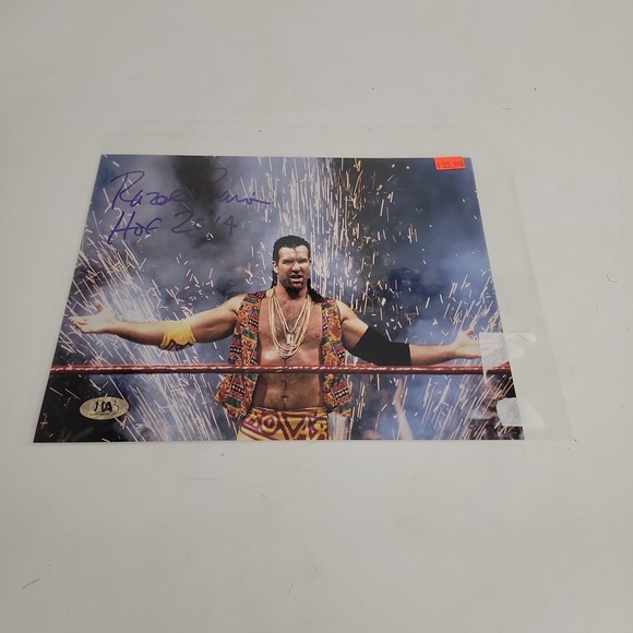 Toys | Autographed Razor Ramon Photo With Coa | Poshmark